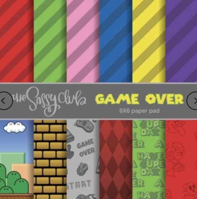 Game Over - Paper Pad – TheStampStop